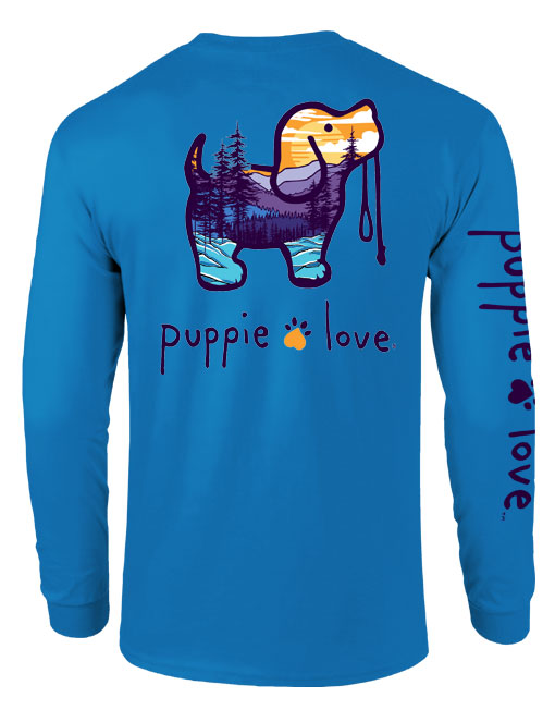 FOREST SUNSET PUP, ADULT LS – Puppie Love