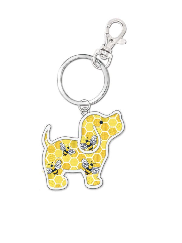 HONEY BEE PUP KEY RING – Puppie Love